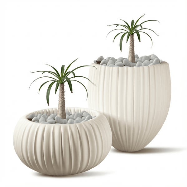 Colybrassus Modern Planter | Roman-Inspired GFRC Planter - River Art Stone