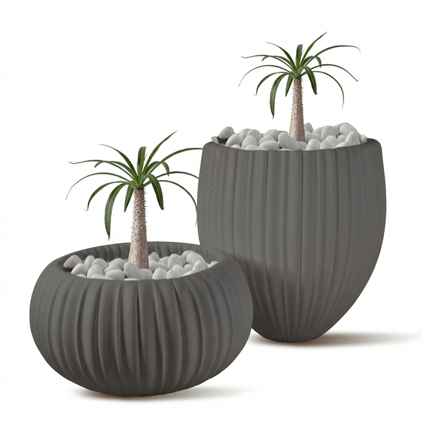 Colybrassus Modern Planter | Roman-Inspired GFRC Planter - River Art Stone